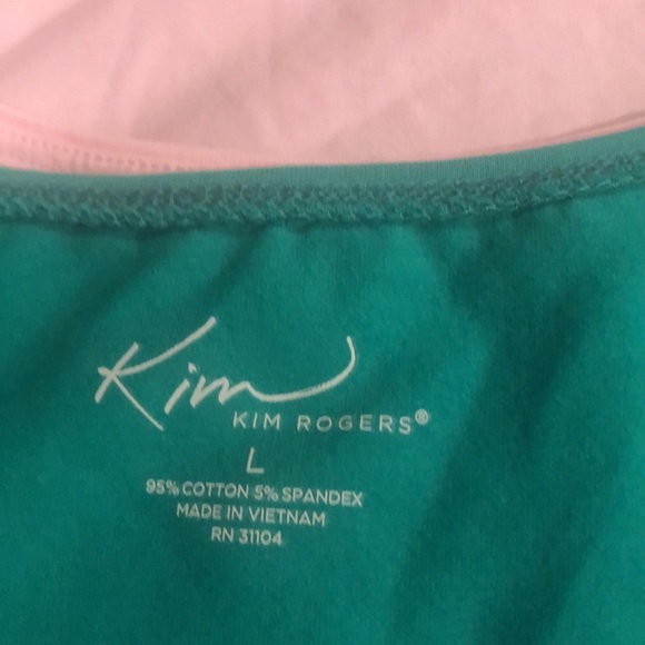 Kim Rogers | Tops | 3 Kim Rogers Large Tank Tops Brown Is New Pink ...